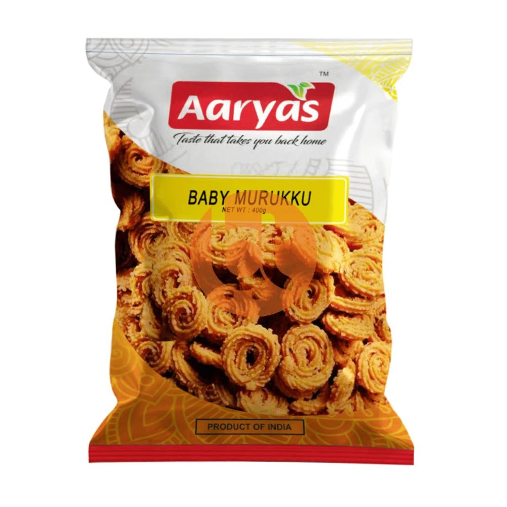 Aaryas Foods Baby Murukku 400g | BigTrolley