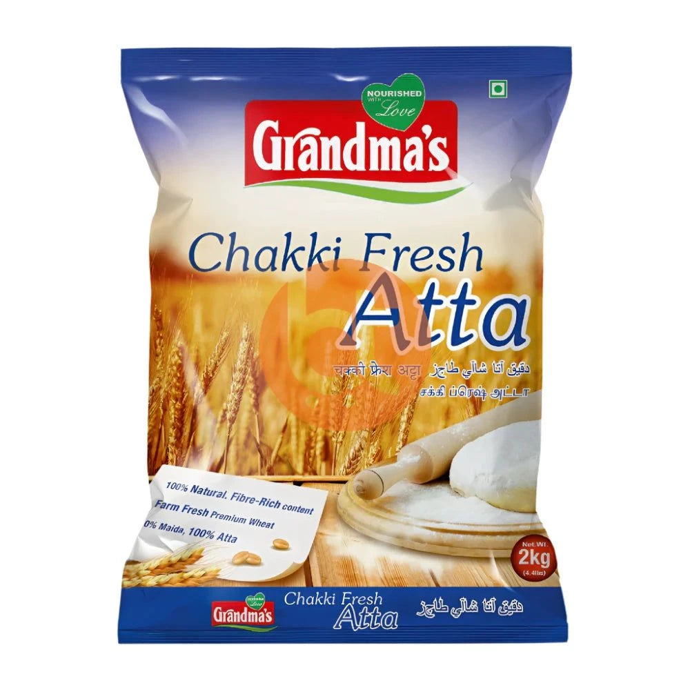 Grandma's Chakki Fresh Atta, Wheat Flour | BigTrolley