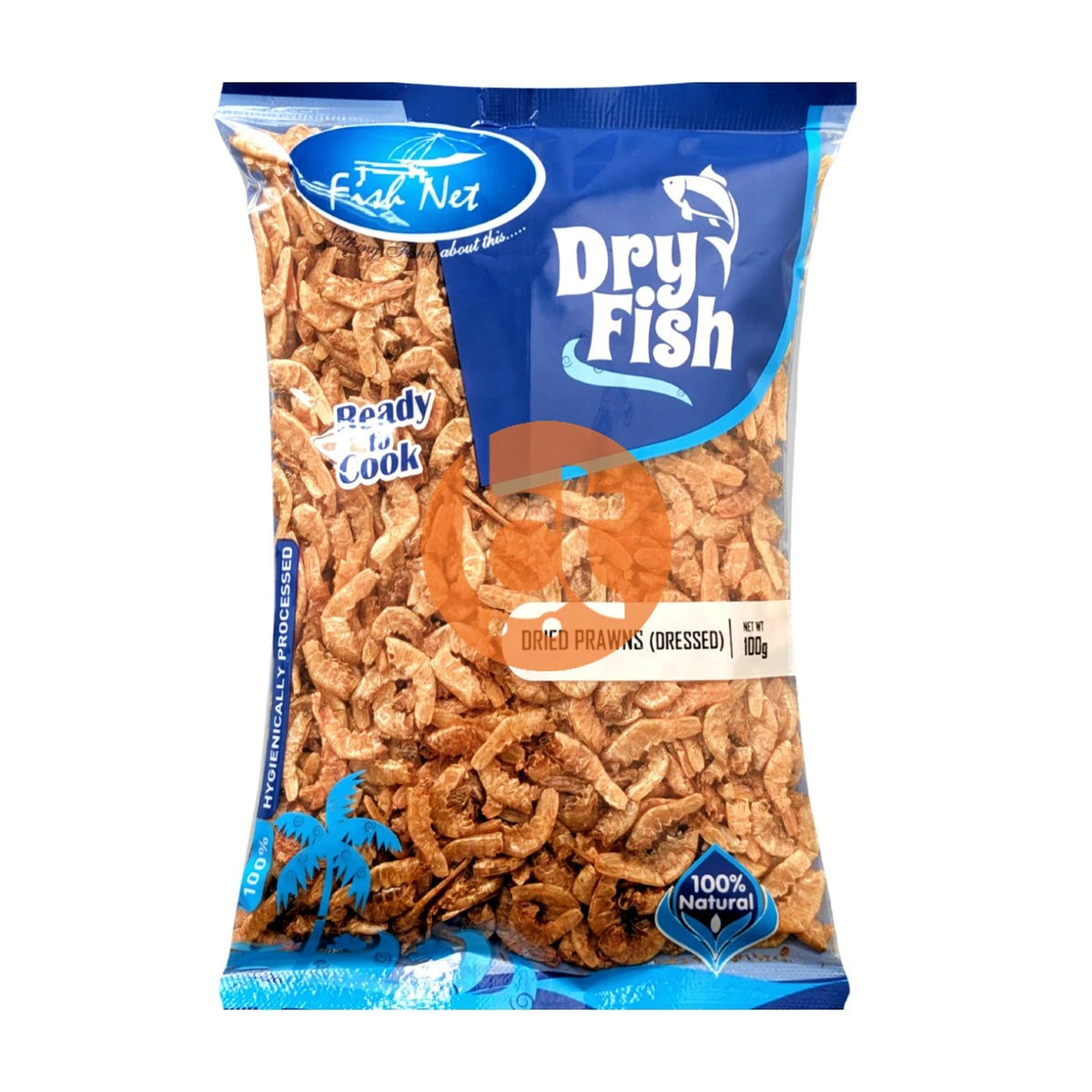 Fish Net Dry Prawns (Headless) 100g | BigTrolley