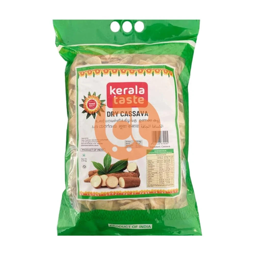 Kerala Taste Dry Tapioca (Unakka Kappa) 2Kg | BigTrolley