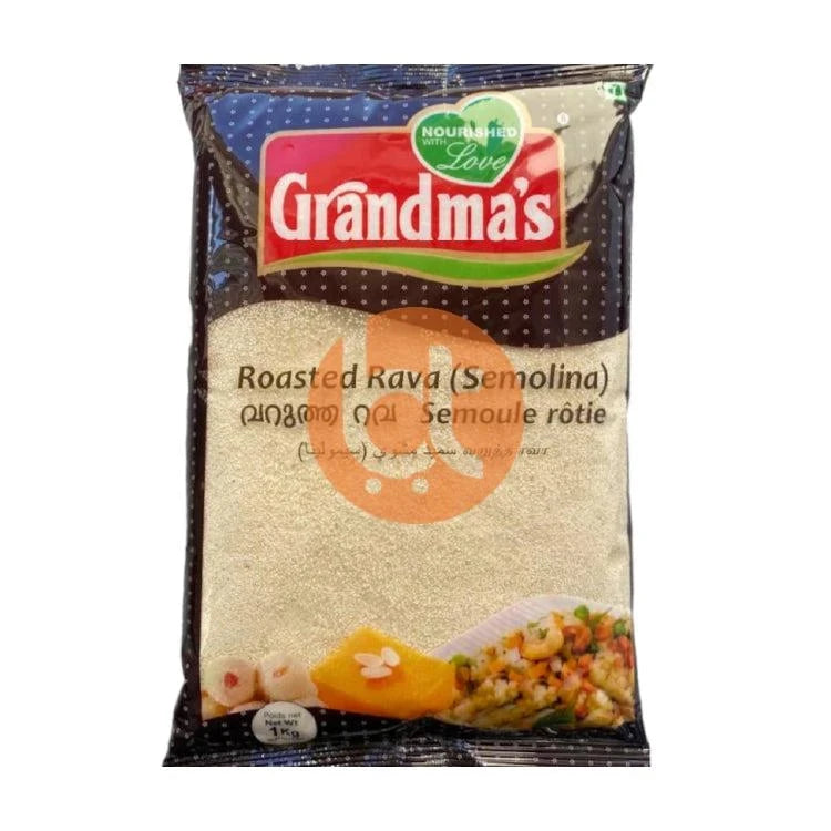 Grandma's Roasted Rava (Semolina) 1Kg | BigTrolley