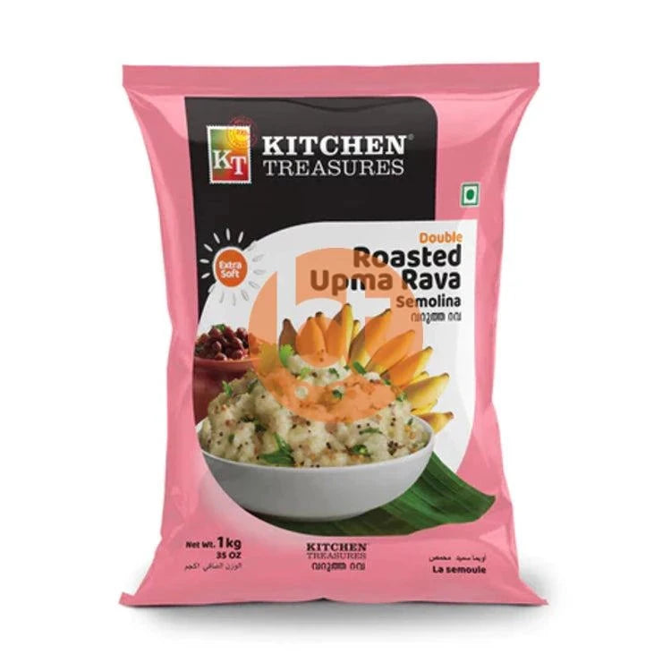 Kitchen Treasures Roasted Upma Rava 1Kg | BigTrolley